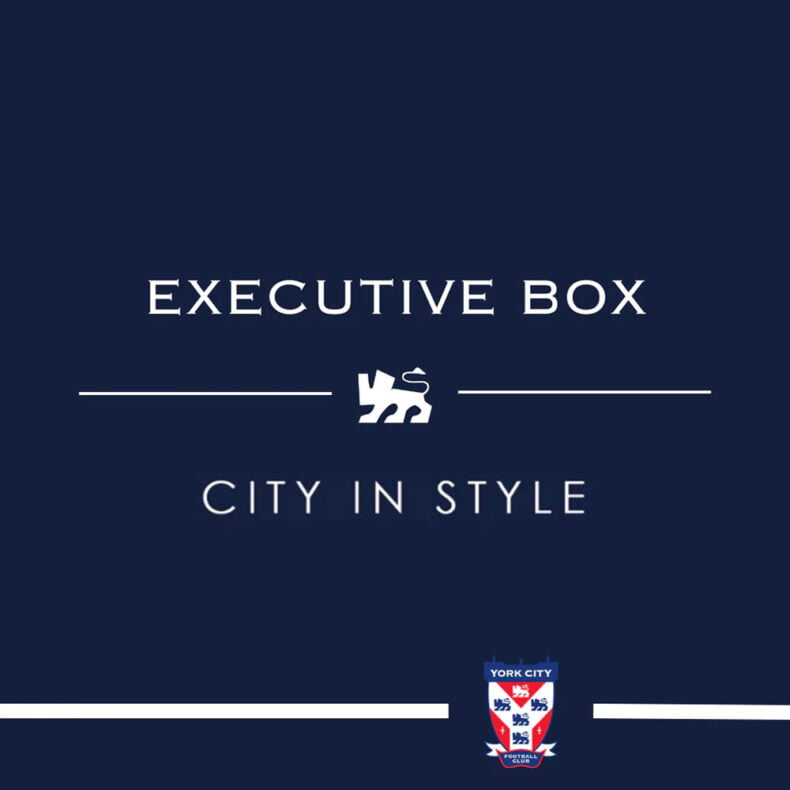 Executive Boxes | York City Football Club