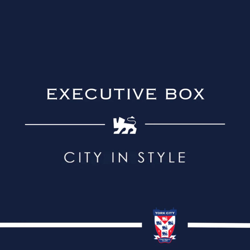 Executive Boxes | York City Football Club