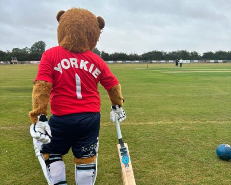 Original Yorkie The Lion visits local Charity Cricket Match | York City ...