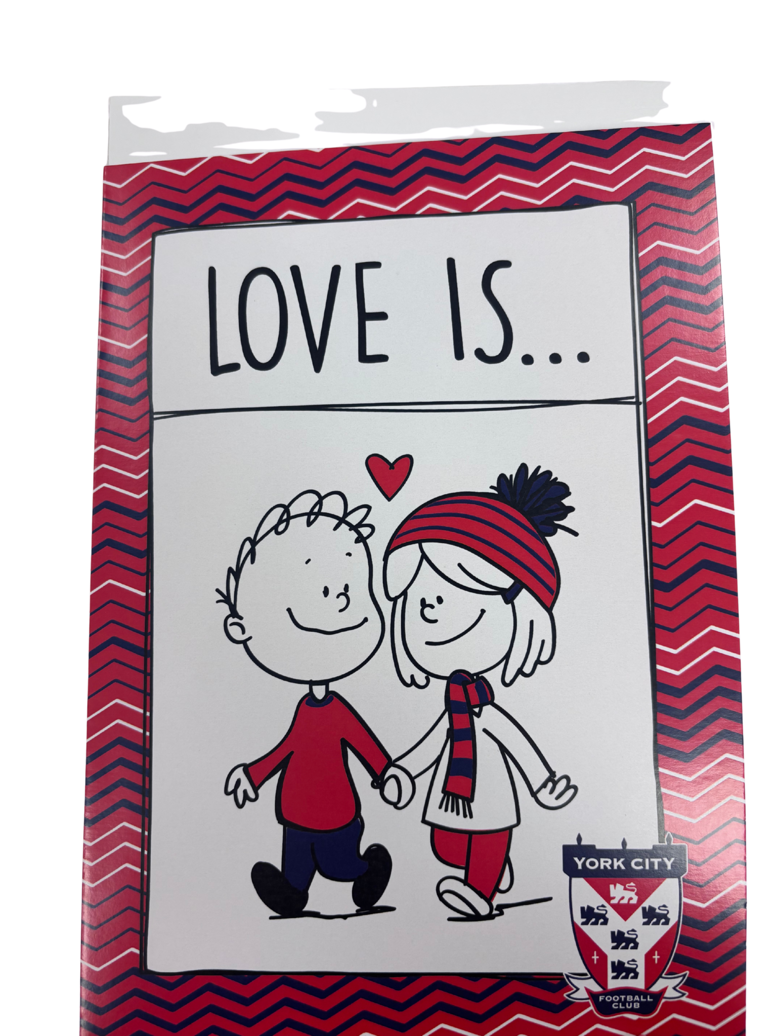 Love is…. Valentines Card | York City Football Club