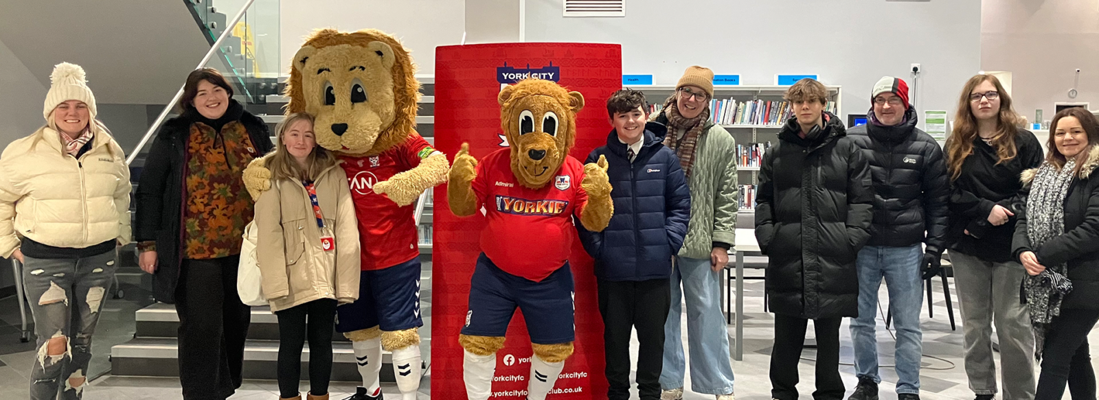 Gallery | Charity partner The Island enjoy York City stadium tour ...